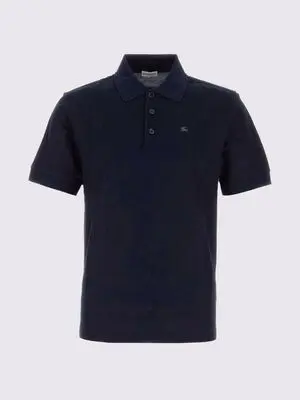 Burberry Polo Shirt In Cotton Piqué With Embroidered Ekd Logo