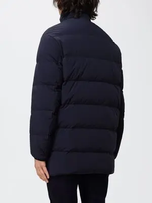 Emporio Armani Knee-length Water-repellent Quilted Down Jacket