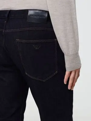 Emporio Armani Slim Fit Stretch Denim Jeans - Blue