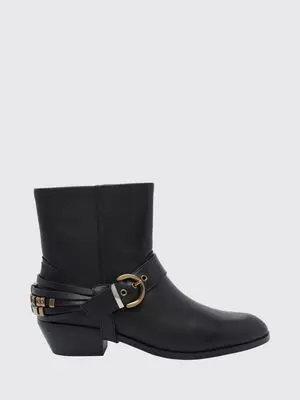 Pinko Buckled Ankle Boots
