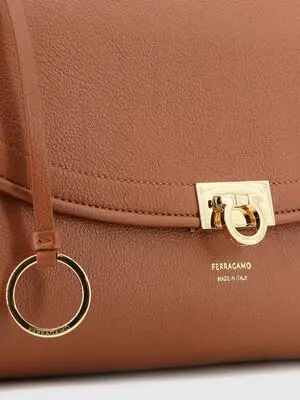FERRAGAMO Gancini Lock Shoulder Bag