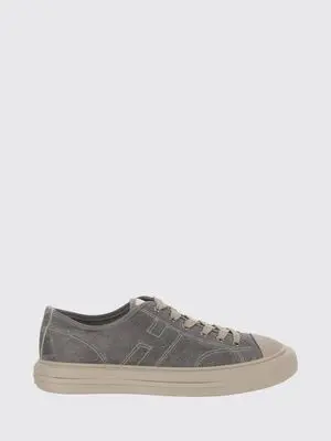 Hogan Rebel Suede Sneakers With Embroidered H Logo