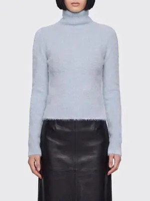 DONDUP Slim Fit Alpaca And Mohair Blend Long-sleeved Turtleneck Jumper - Blue