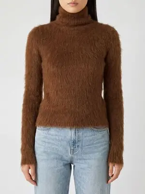 DONDUP Slim Fit Alpaca And Mohair Blend Long-sleeved Turtleneck Jumper