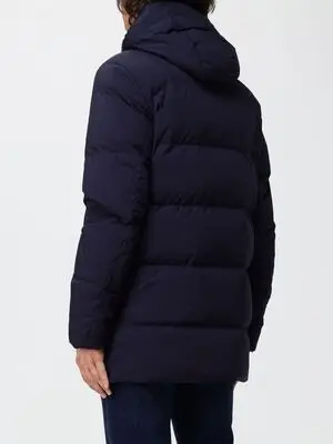 Paul & Shark Quilted Down Jacket With Hood