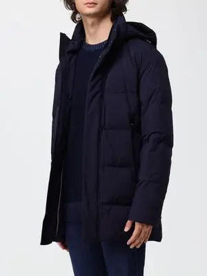 Paul & Shark Quilted Down Jacket With Hood