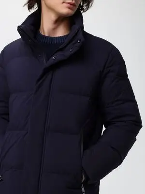 Paul & Shark Quilted Down Jacket With Hood
