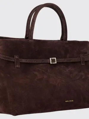 Manu Atelier Suede Handbag