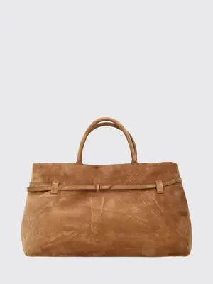 Manu Atelier Suede Handbag