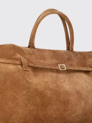 Manu Atelier Suede Handbag