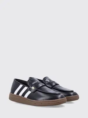 ADIDAS ORIGINALS Handball Spezial Leather Loafers With 3-stripes Logo