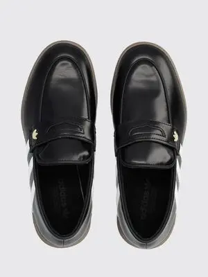 ADIDAS ORIGINALS Handball Spezial Leather Loafers With 3-stripes Logo