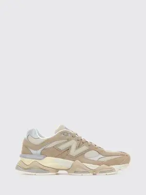NEW BALANCE Suede And Mesh Trainers - Beige