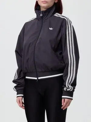 ADIDAS ORIGINALS Recycled Polyester Zip Track Top With High Neck