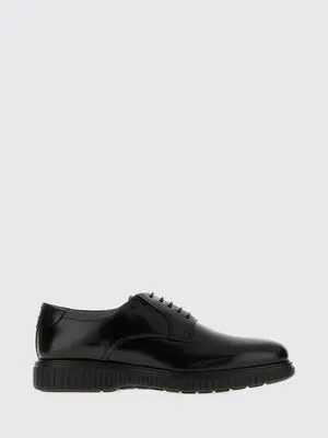 FERRAGAMO Leather Lace-up Derby Shoes