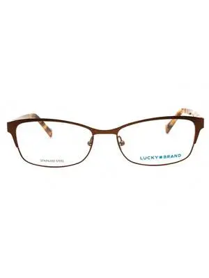 Lucky Brand Rectangular Metal Eyeglasses