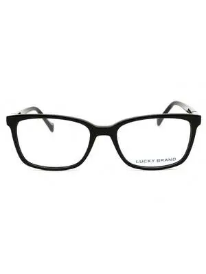 Lucky Brand Rectangular Acetate Eyeglasses - Black