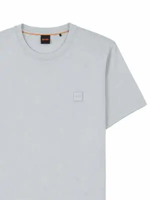 BOSS Cotton Crewneck T-shirt - Grey