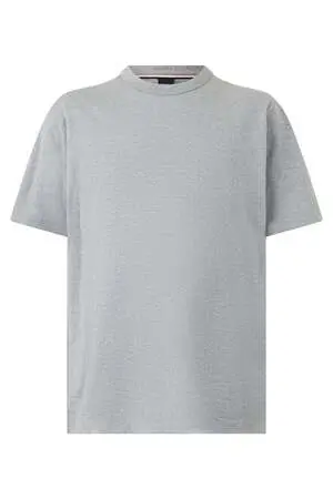 BOSS Cotton Crewneck T-shirt - Heather Grey