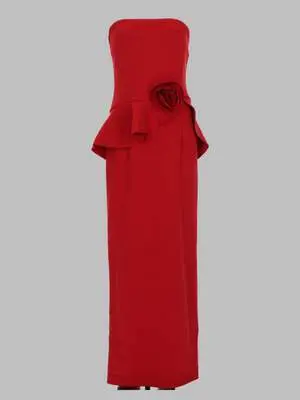 ROTATE BY BIRGER CHRISTENSEN Recycled Polyester Stretch Mini Dress