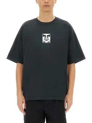Obey Icon Face T-shirt - Black