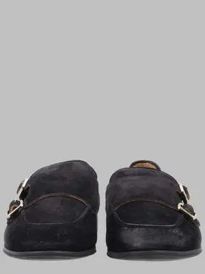 CORVARI Monk Strap Loafers - Black