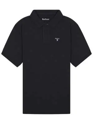 Barbour Classic Logo Polo Shirt - Black