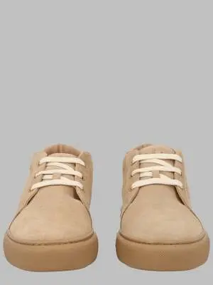 Hogan Calfskin Lace-up Boots - Brown