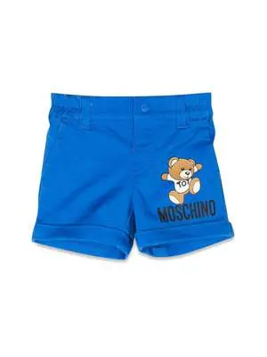 Moschino Teddy Bear Printed Mini Shorts - Multicolour