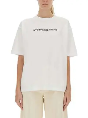 Aspesi Graphic Print T-shirt - White