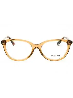 Burberry Oval Acetate Eyeglasses