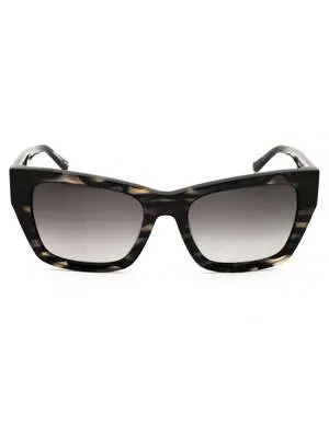 Dkny Do519s Sunglasses - Blue Tortoise/grey Gradient