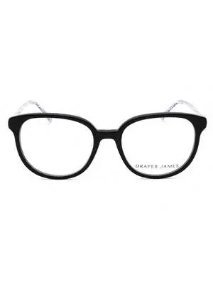 DRAPER JAMES Round Acetate Full Rim Eyeglasses