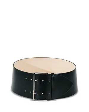 DEHANCHE Wide Leather Belt