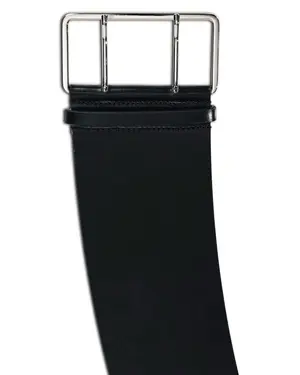 DEHANCHE Wide Leather Belt