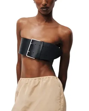 DEHANCHE Wide Leather Belt