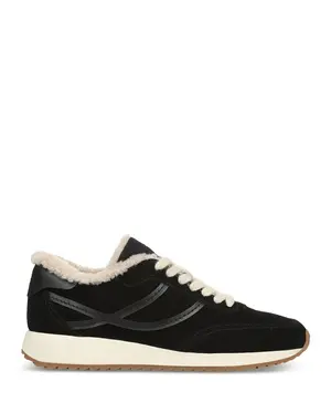 Vince Santa Monica Shearling Sneakers