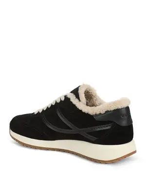 Vince Santa Monica Shearling Sneakers