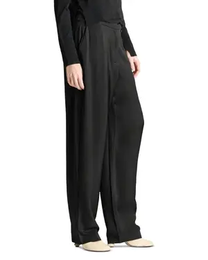 SAINT ART Dinah Matte Charmeuse Pants