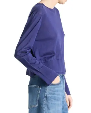SAINT ART Elodie Merino Wool Crewneck Sweater
