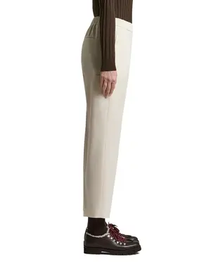 Peserico Wool Stretch Gabardine Ankle Pants