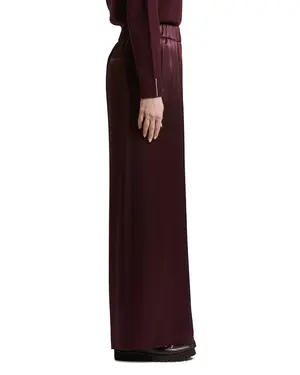 Peserico Textured Satin Wide Leg Pants