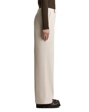 Peserico Cotton Stretch Gabardine Palazzo Pants