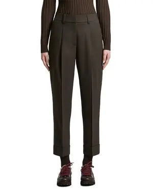Peserico Wool Blend Stretch Tech Flannel Pants