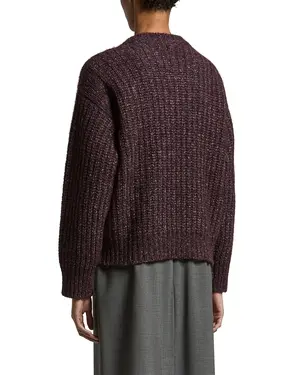 Peserico Ribbed Crewneck Sweater