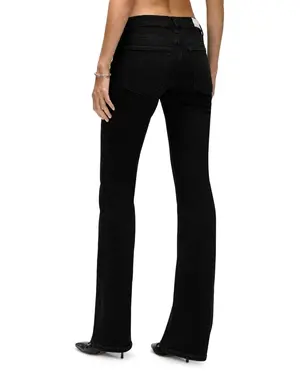 RE/DONE The Low Rise Micro Bootcut Jeans