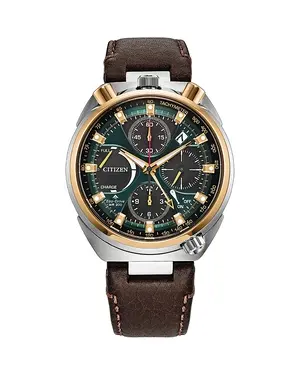 Citizen Limited Edition Promaster Tsuno Chrono Watch, 44.5mm - Green/brown