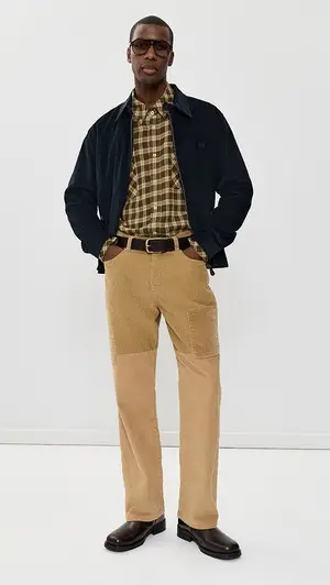 WALES BONNER Drew Corduroy Zip-up Jacket