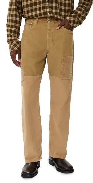WALES BONNER Sissoo Trousers - Camel