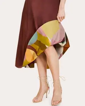 Mestiza New York Leo Reversible Poplin A-line Midi Dress